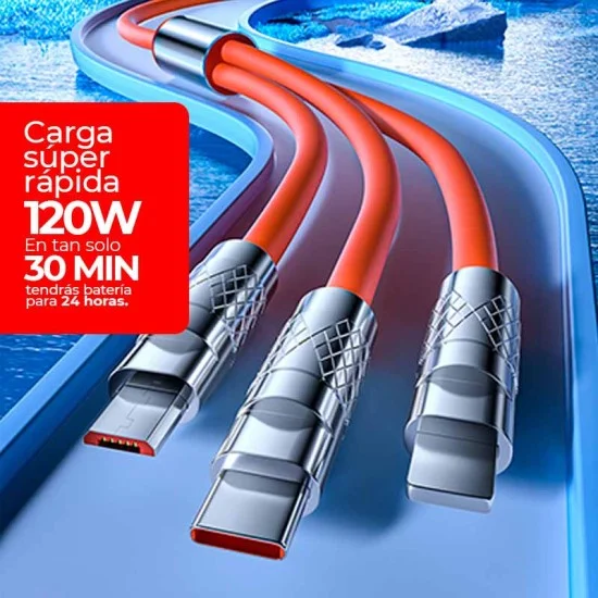 Cable de carga super rápida 120W Guatemala