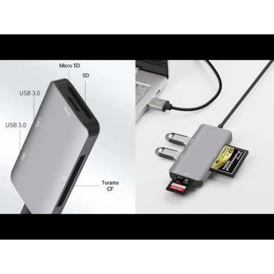 Adaptador Compact Flash (CF) a USB Guatemala